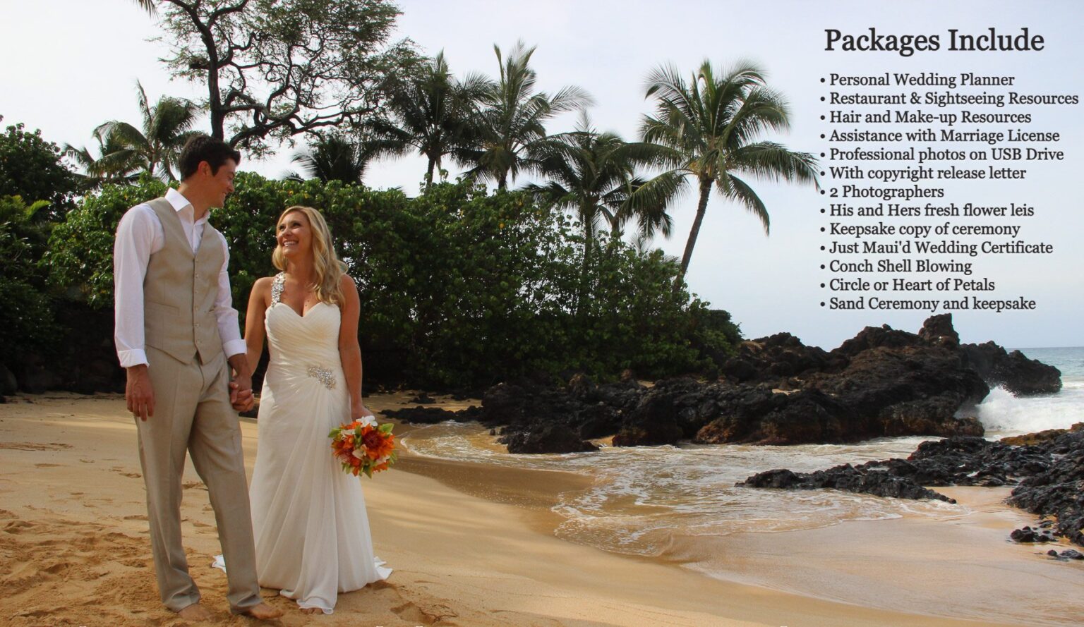 Maui Elopement Packages - Maui Wedding Package - Sale - Simple Maui ...
